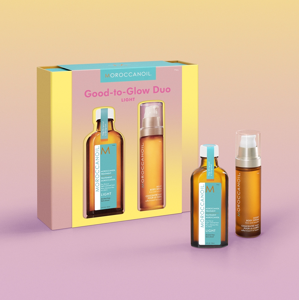 Moroccanoil Good-to-Glow Duo set for hair and body | notino.co.uk