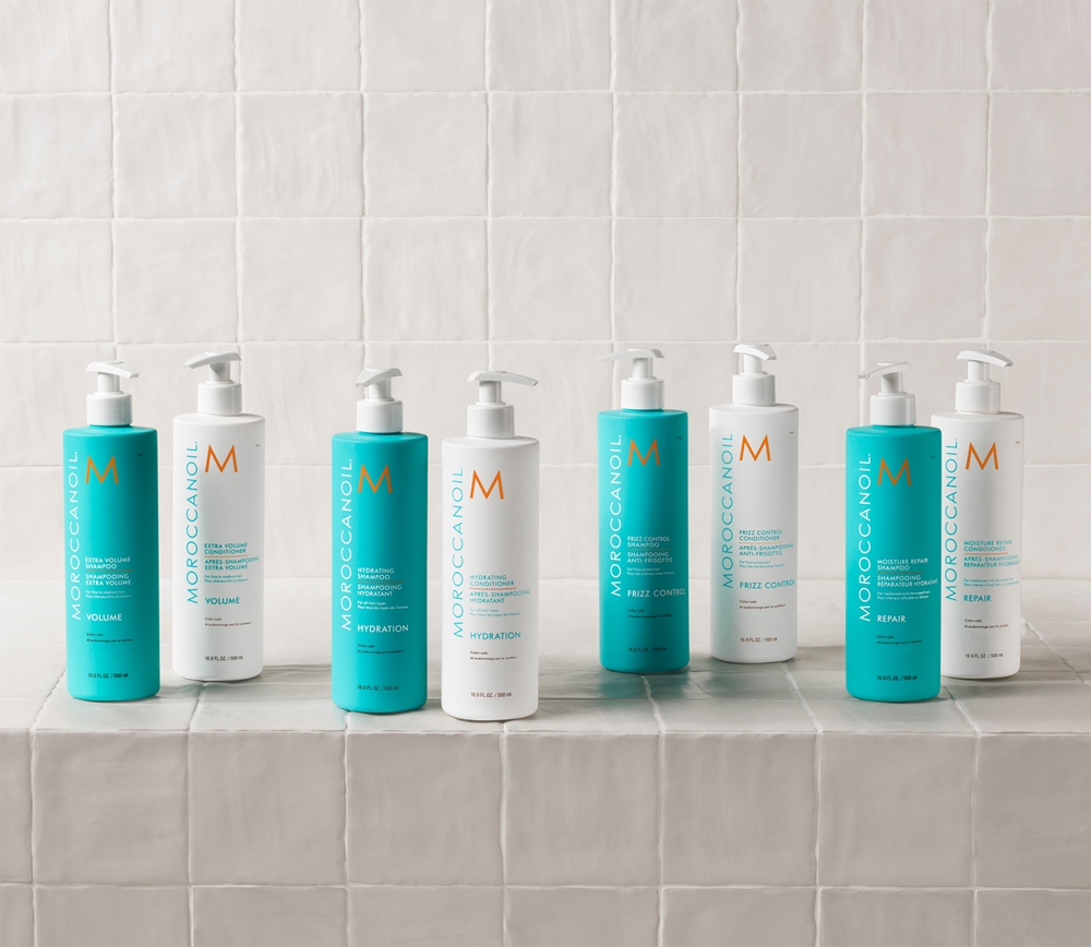 Moroccanoil Volume Shampoo & Conditioner Duo Set für mehr Haarvolumen ...