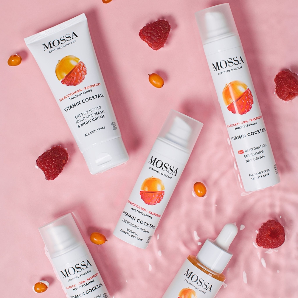 Mossa Vitamin Cocktail crème revitalisante et masque visage | notino.be