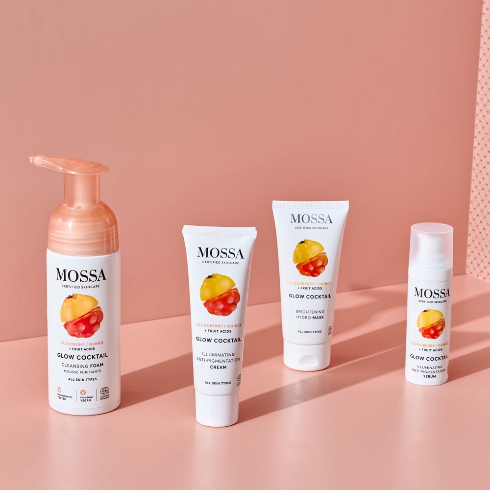 Mossa Glow Coctail creme de noite iluminador | notino.pt