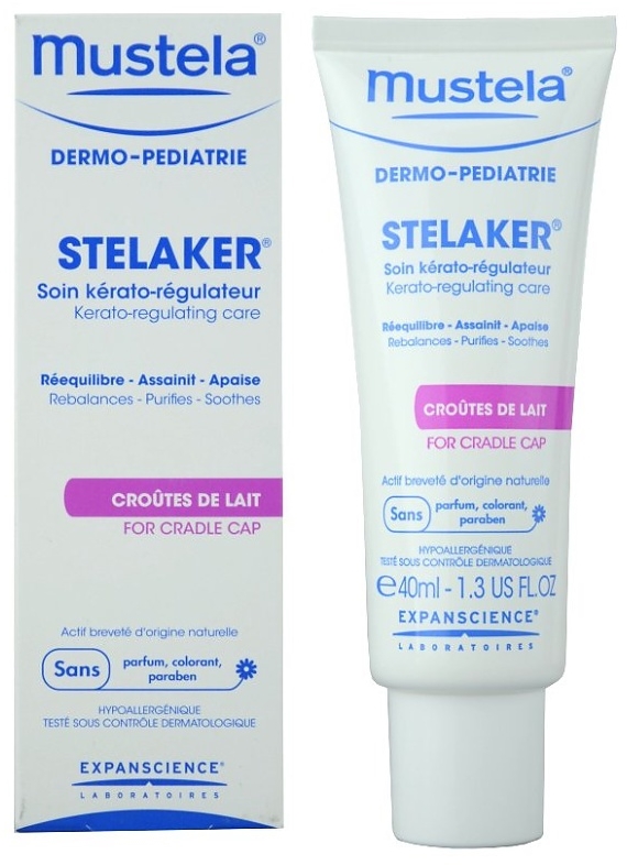 Mustela Dermo-Pédiatrie Stelaker Creme gegen Seborrhoische Dermatitis ...