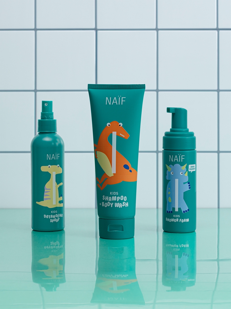 Naif Kids Shampoo + Body Wash Waschen der Kinderhaut | notino.de