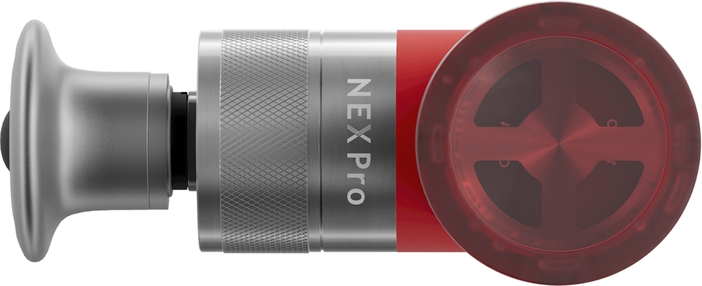 NAIPO Oyeet Nex Pro pistolet massant coloration Red | notino.fr