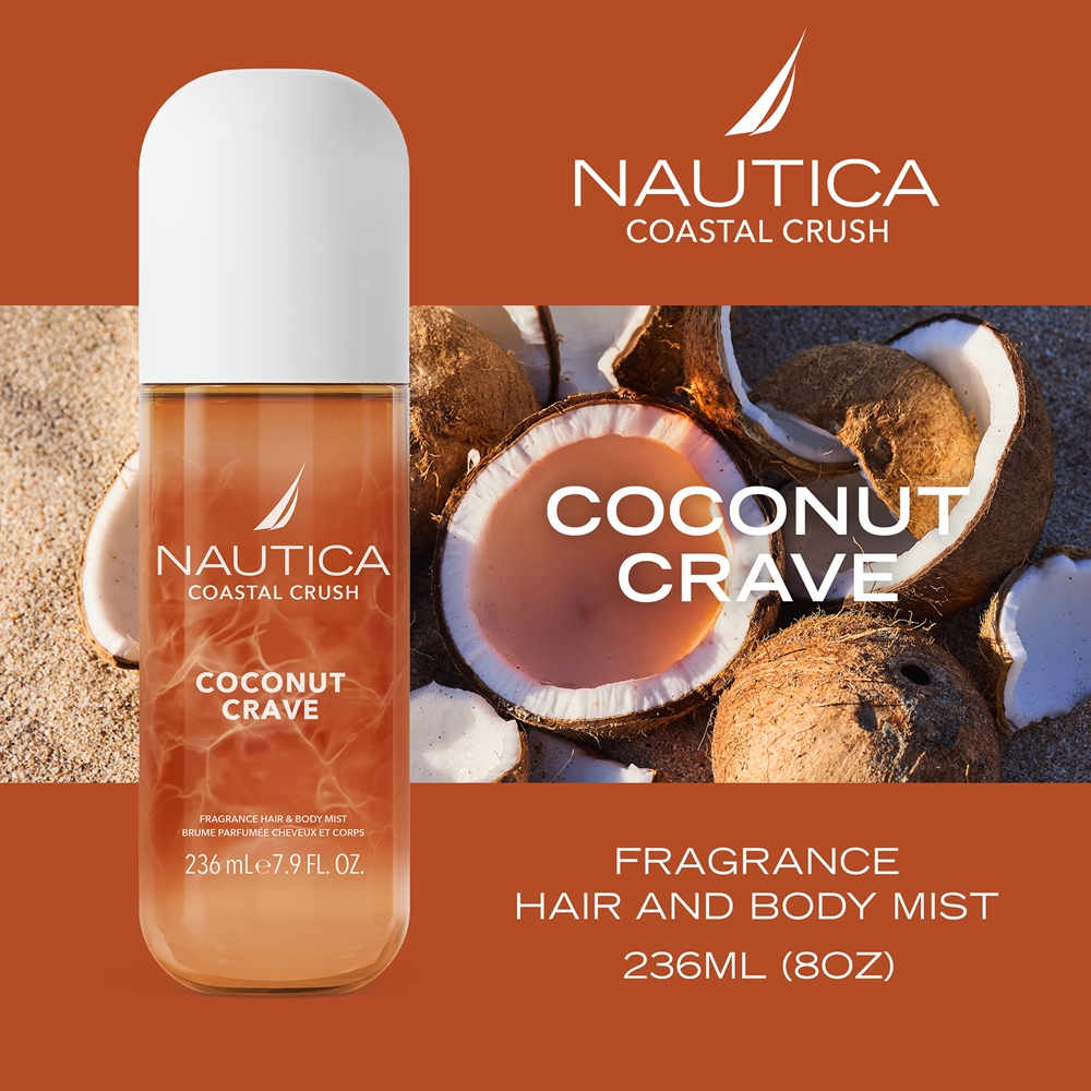 Nautica Coastal Crush Coconut Crave spray corporel pour femme | notino.be