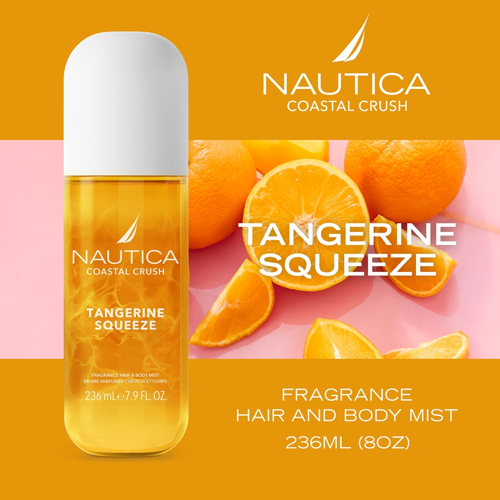 Nautica Coastal Crush Tangerine Squeeze Body Spray for women | notino.ie