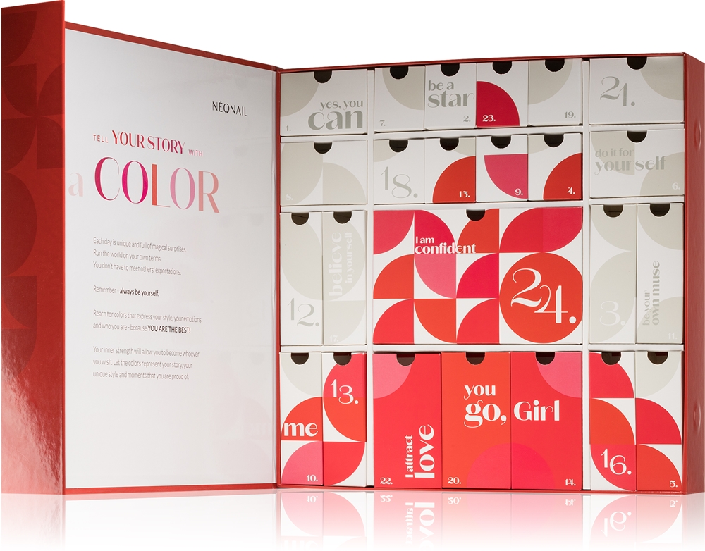 NEONAIL Advent Calendar Tell Your Story With a Color коледен календар ...