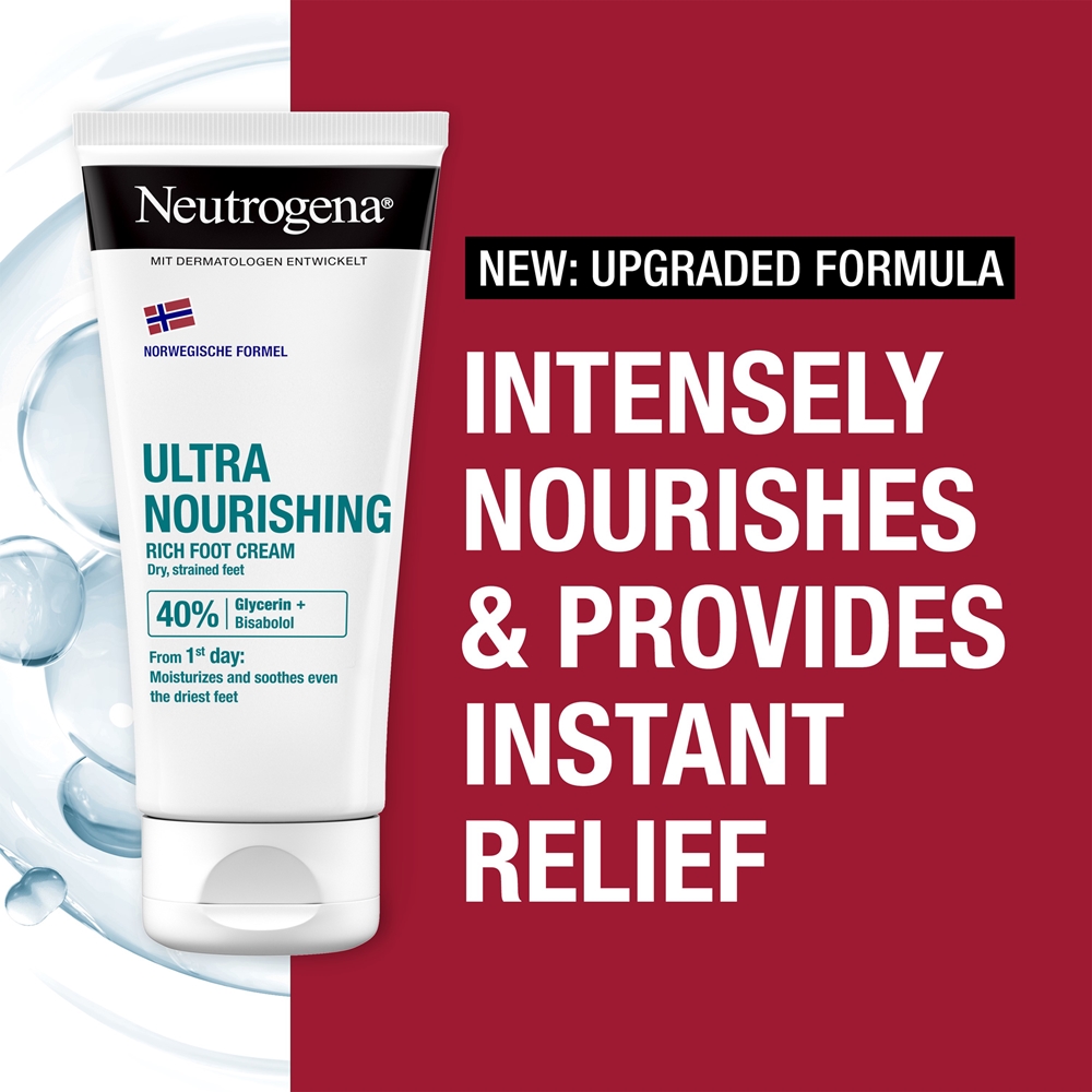 Neutrogena Norwegian Formula® подхранващ крем за ходила | notino.bg