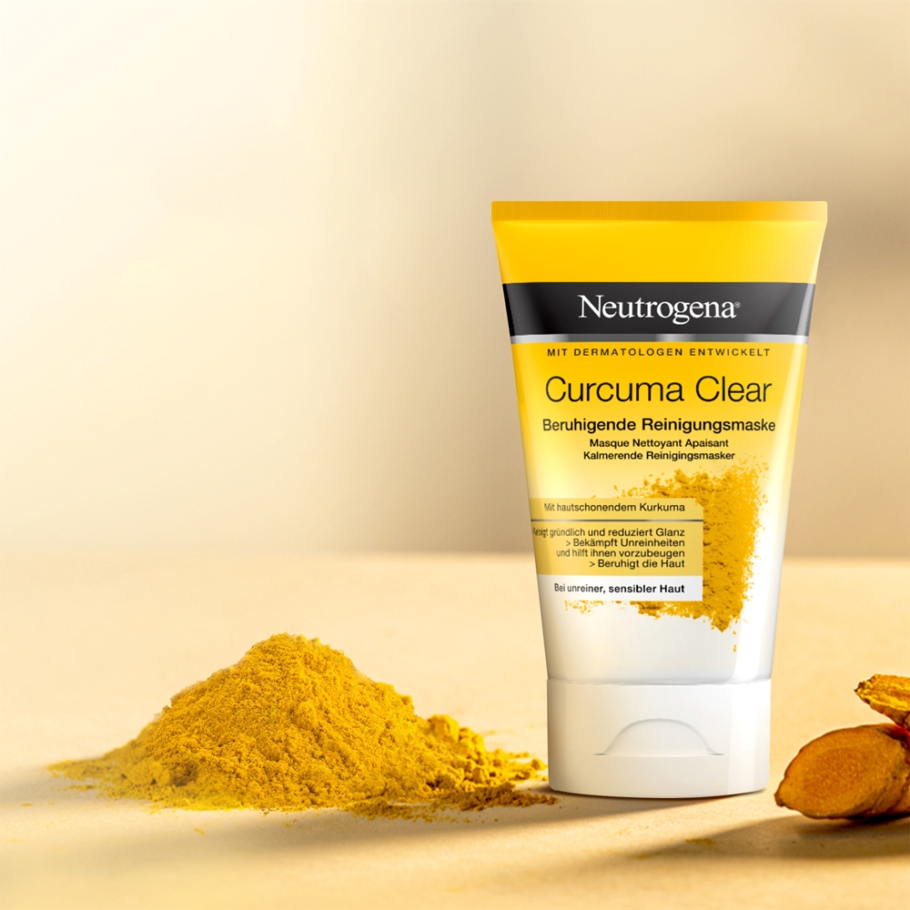Neutrogena Curcuma Clear reinigende Maske für das Gesicht