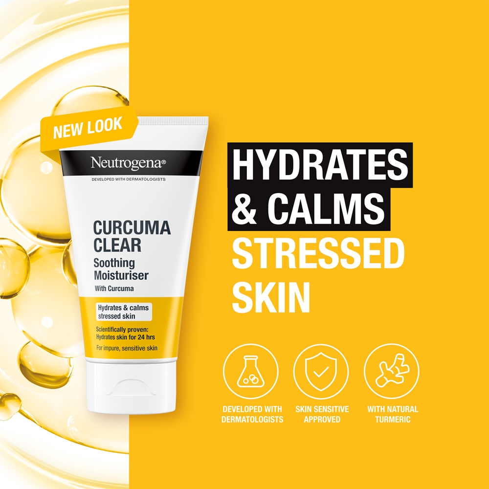 Neutrogena Curcuma Clear crema lenitiva e idratante | notino.it