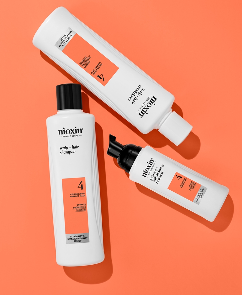 Nioxin System 4 Scalp + Hair Shampoo gentle shampoo for damaged and ...