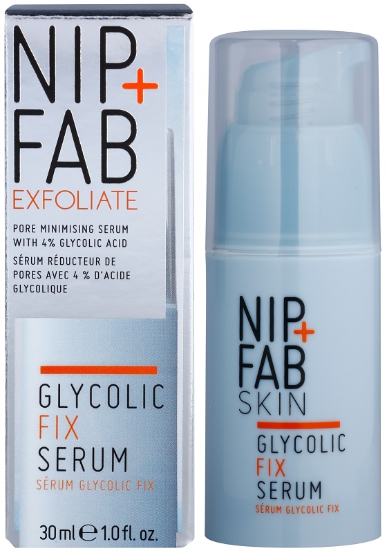 NIP+FAB Glycolic Fix 10% konzentriertes Serum mit glättender Wirkung