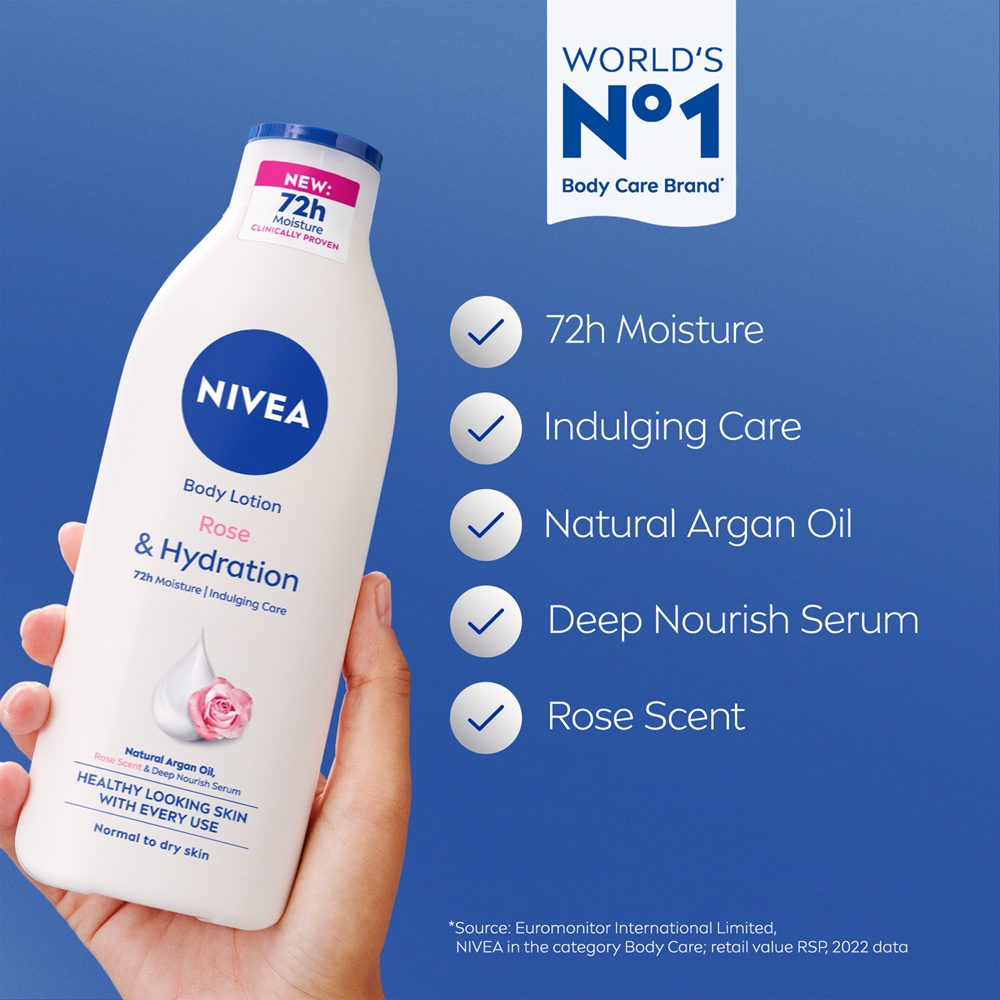 NIVEA Rose Touch Hydrating Body Lotion | notino.ie
