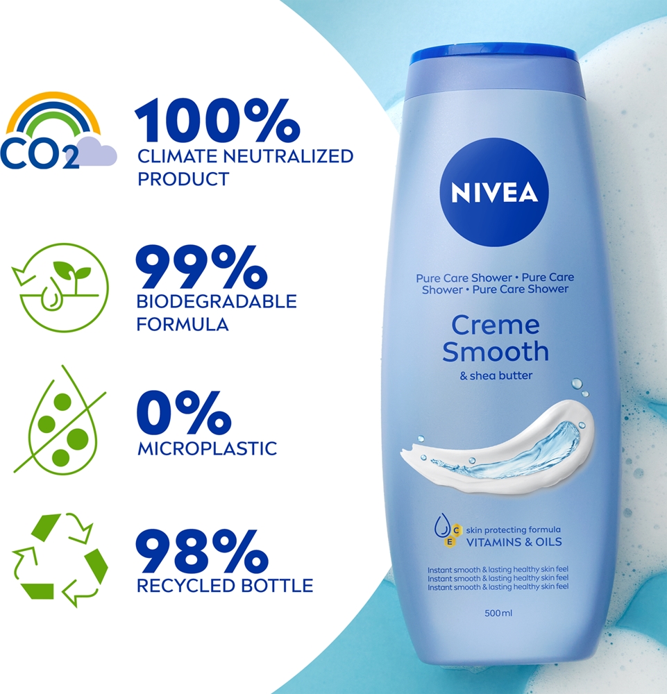 NIVEA Creme Smooth docciaschiuma in crema | notino.it