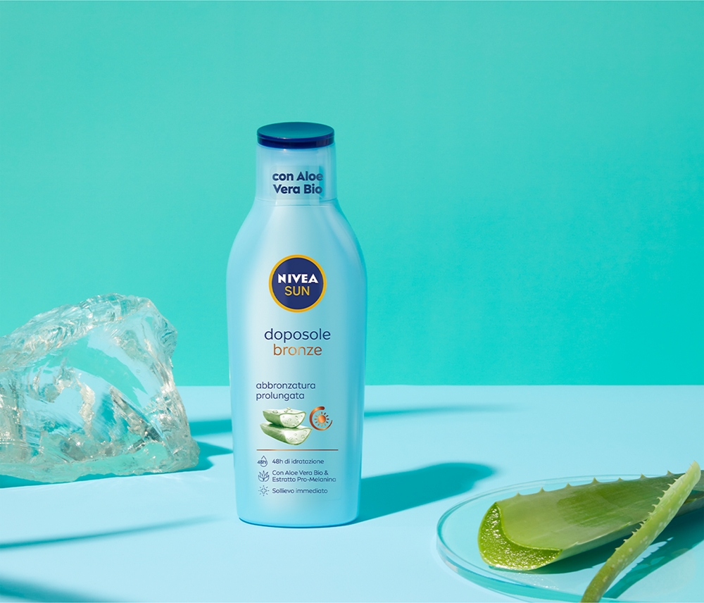 NIVEA SUN After Sun & Bronze leche after sun para prolongar el ...