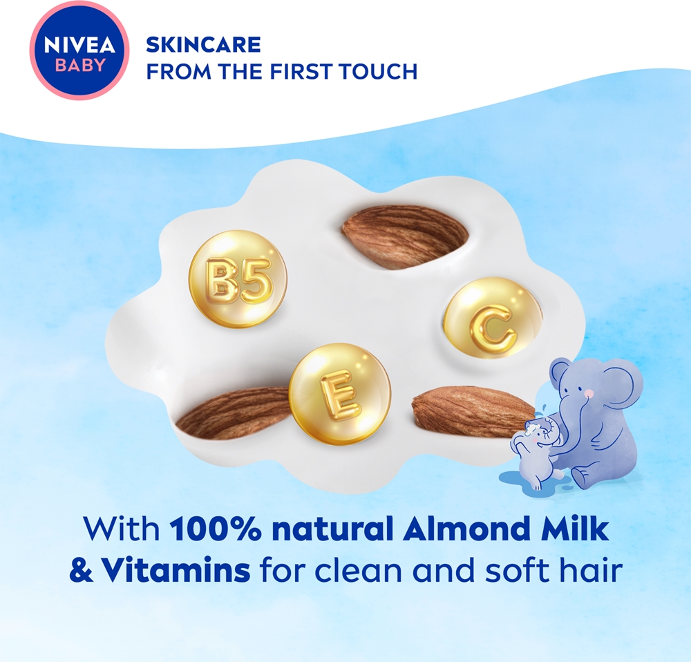 NIVEA BABY sampon delicat pentru copii | Notino.ro
