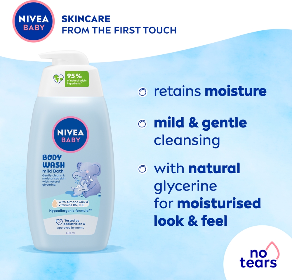 NIVEA BABY gel doccia delicato | notino.it