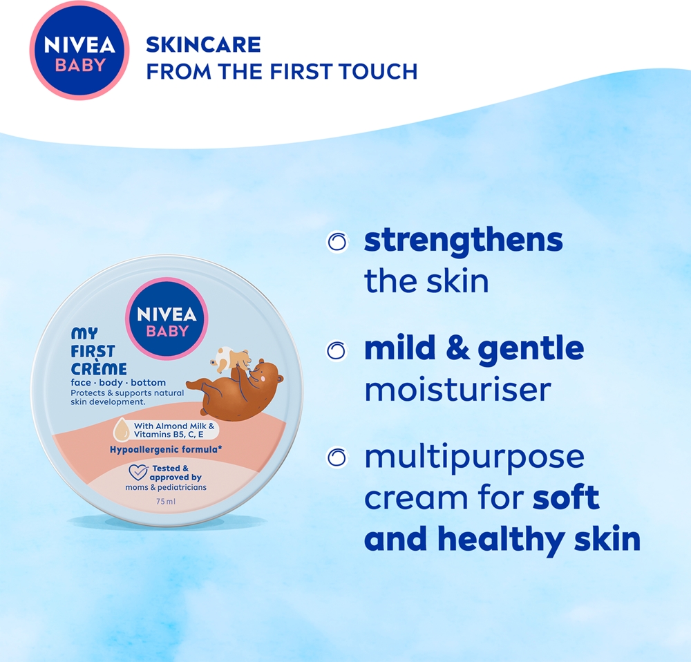 NIVEA BABY creme multifuncional para rosto e corpo | notino.pt