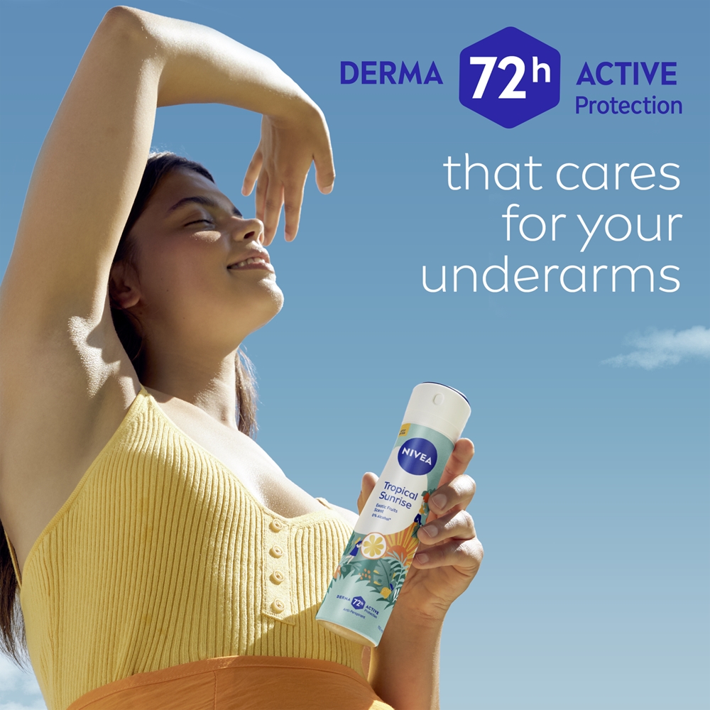 NIVEA Tropical Sunrise spray anti-transpirant | notino.fr