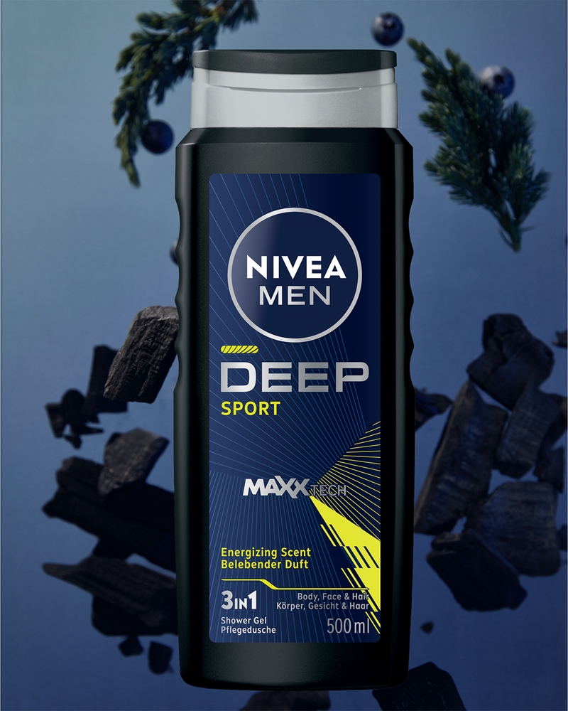 NIVEA MEN Deep Sport energising shower gel for men | notino.co.uk