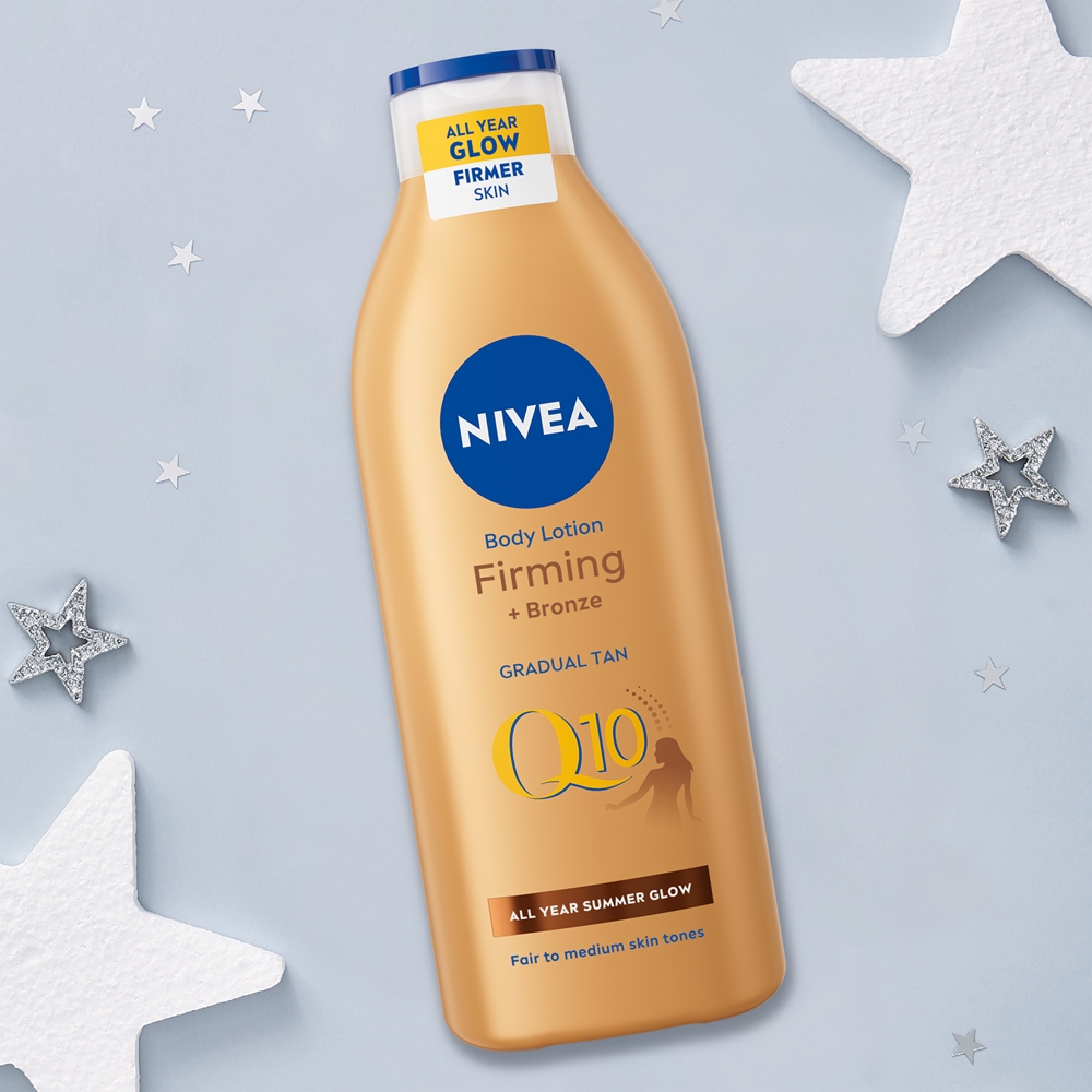 NIVEA Golden Care Gift Set voor Lichaam en Gezicht | notino.nl