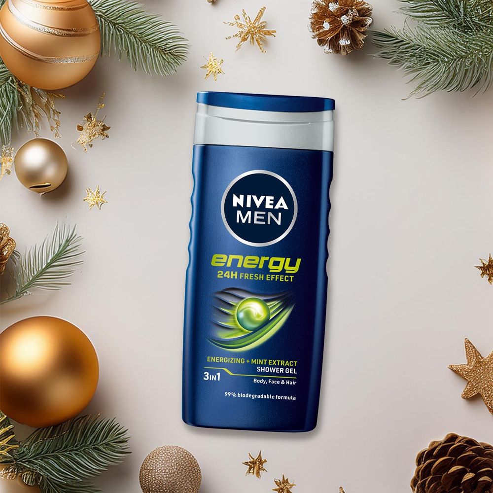 NIVEA MEN Feel Energized Geschenkset für Herren | notino.at