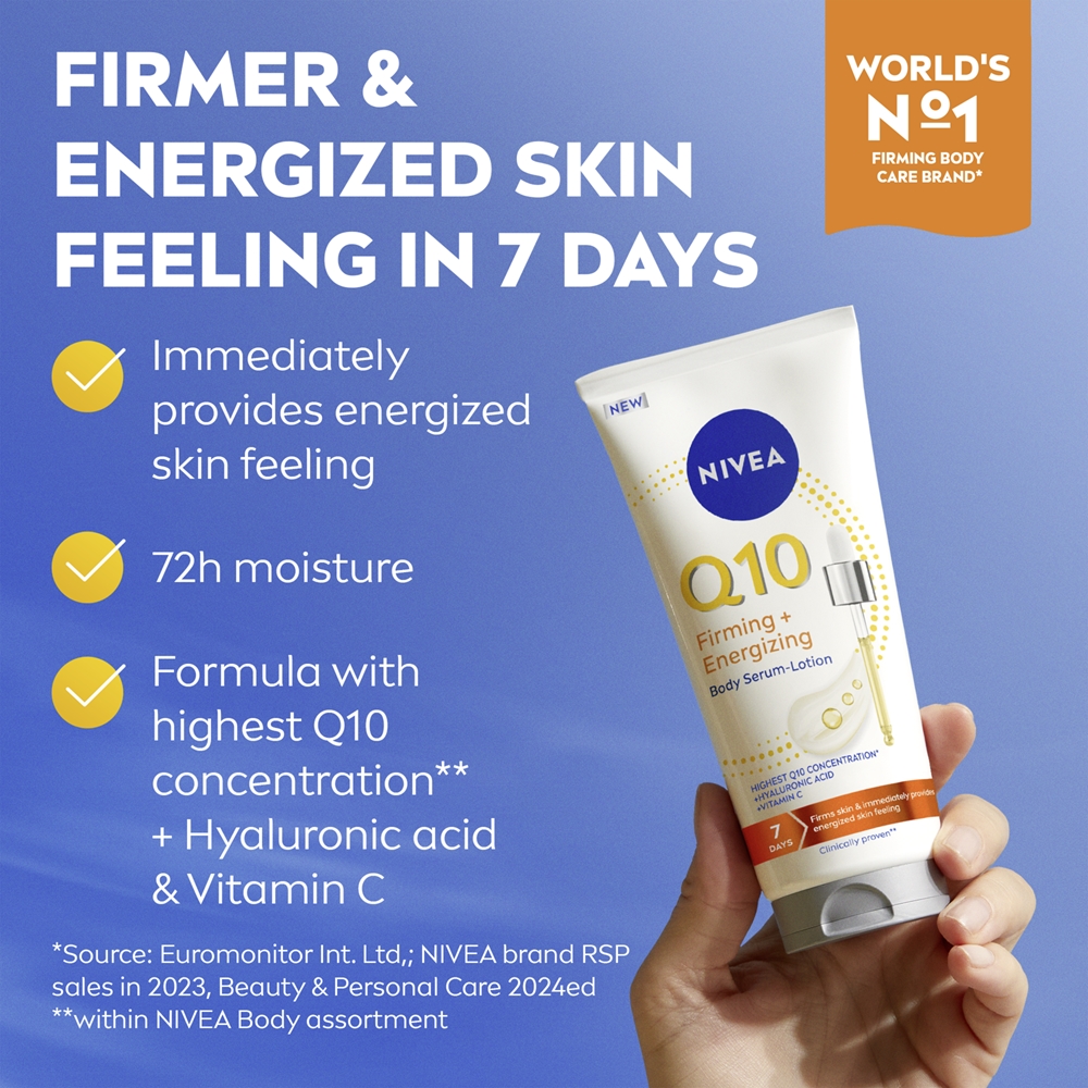 NIVEA Q10 Firming + Energizing Firming Body Serum | notino.ie