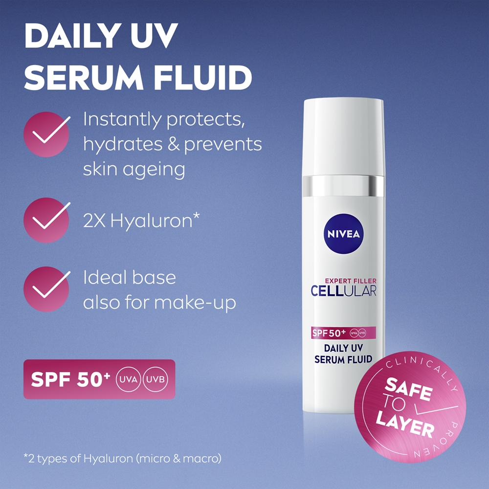 NIVEA Cellular Expert Filler sérum de jour SPF 50+ | notino.fr