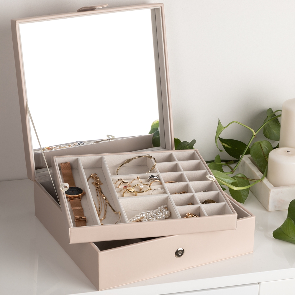 Notino Classy Collection Big jewellery box with mirror ...