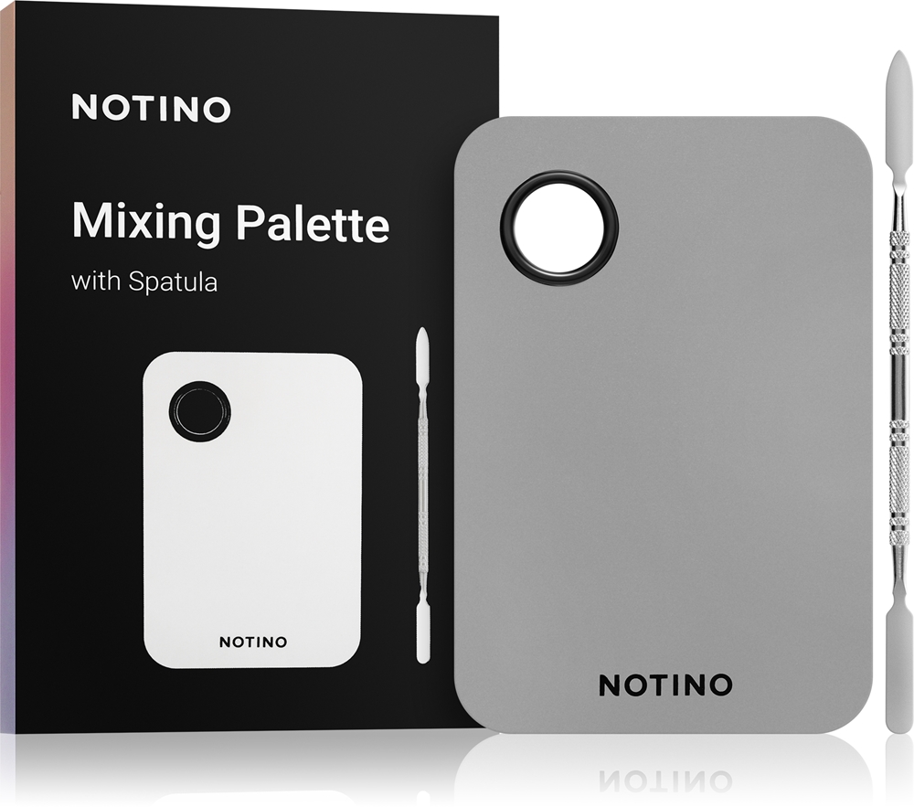 Notino Makeup Brushes Professional Mixing Palette With Spatula Make-up ...