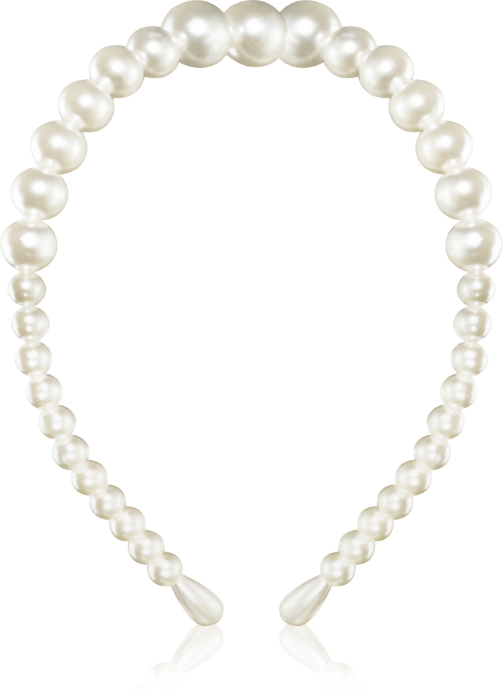 Notino Grace Collection Faux pearl headbands bandolete para cabelo ...