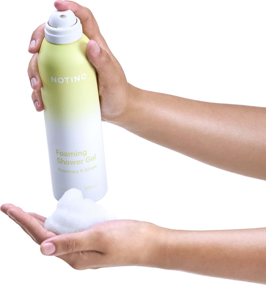 Notino Foaming Shower Gel Rosemary & Ginger Shower Foam | notino.ie