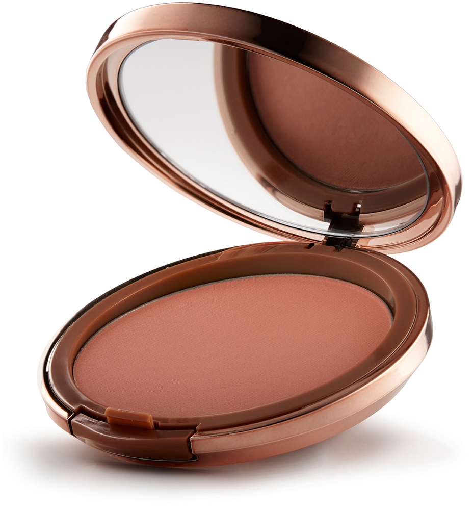 Nude by Nature Cashmere Pressed Blush Powder Blush with nourishing ...