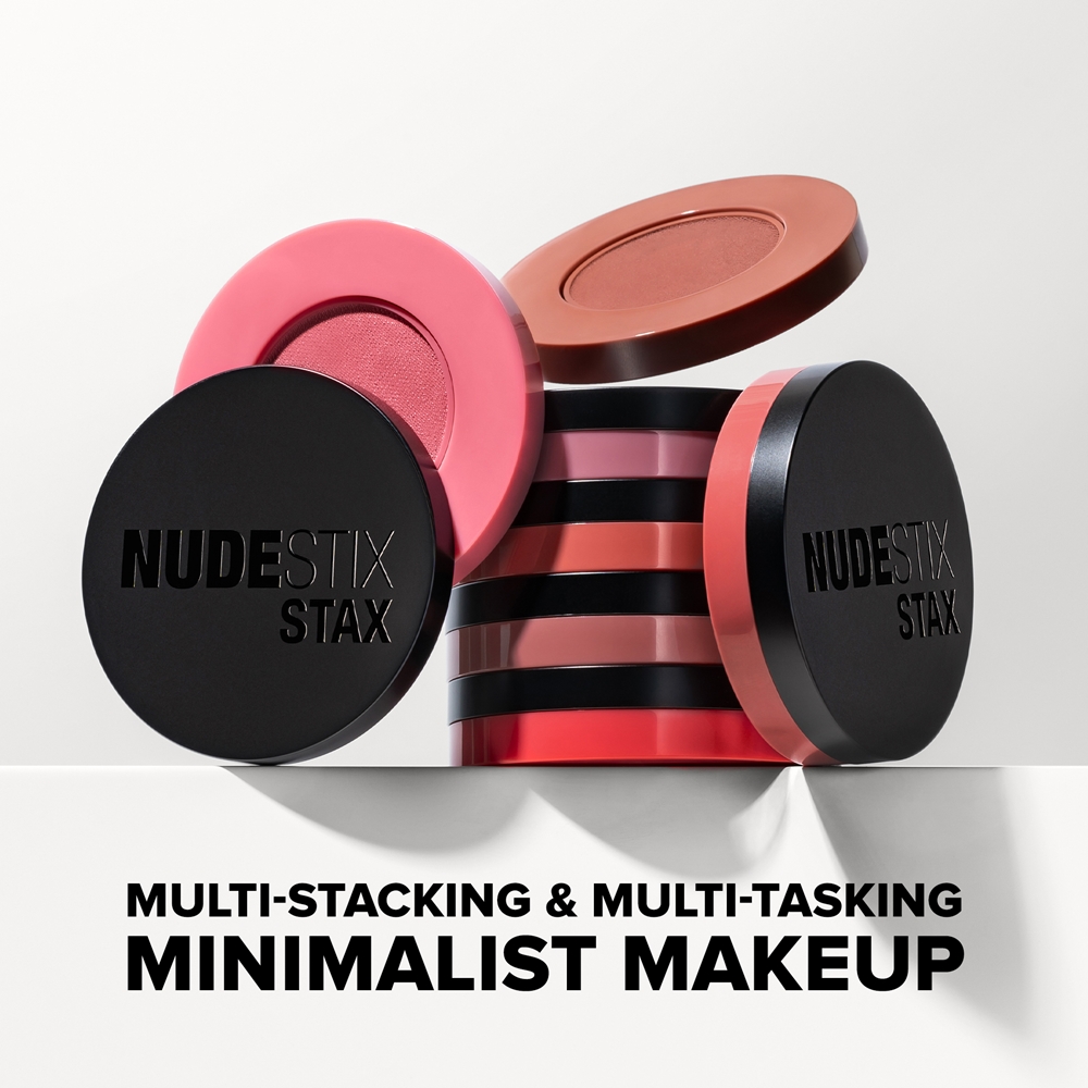 Nudestix Stax All Over Color Blush Balm multi-purpose makeup for eyes ...