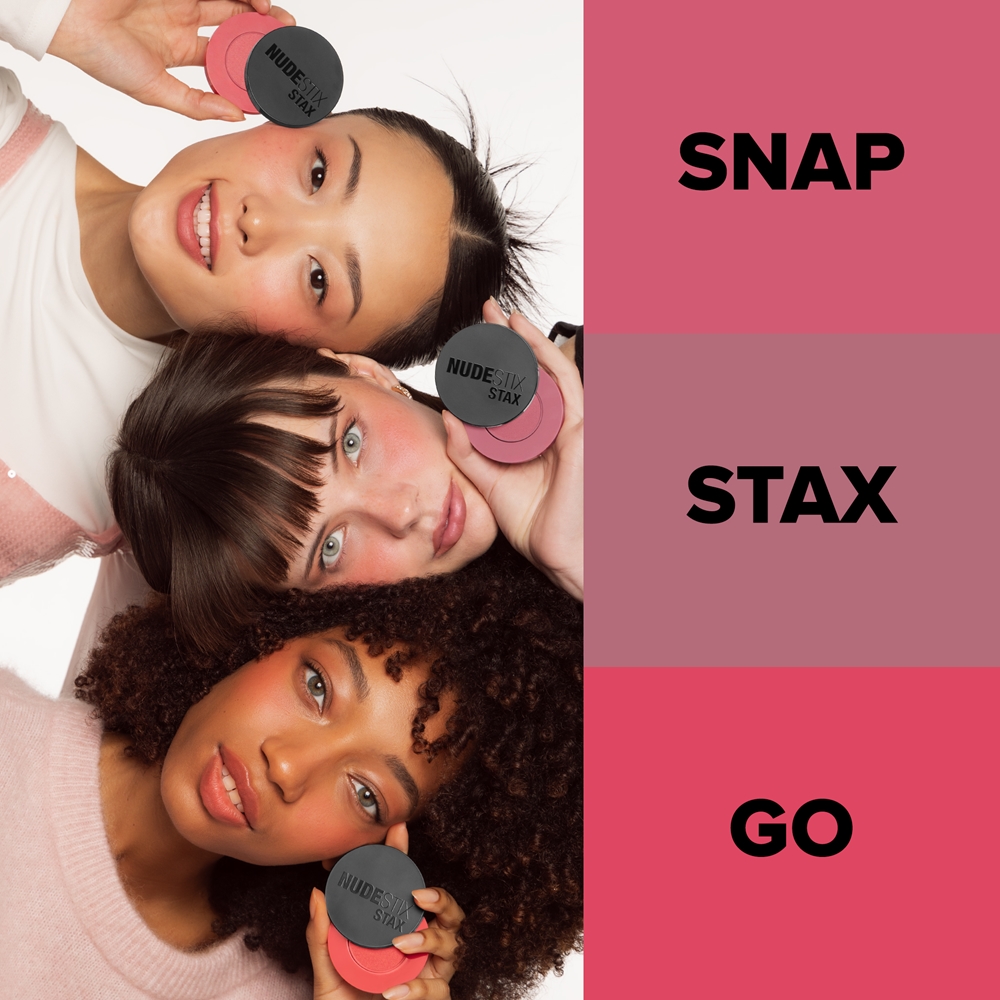 Nudestix Stax All Over Color Blush Balm multi-purpose makeup for eyes ...