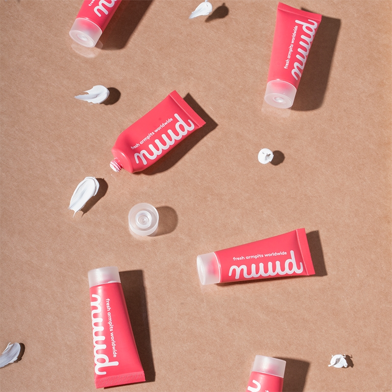 nuud Starter Pack Red Cream Deo-Stick natural