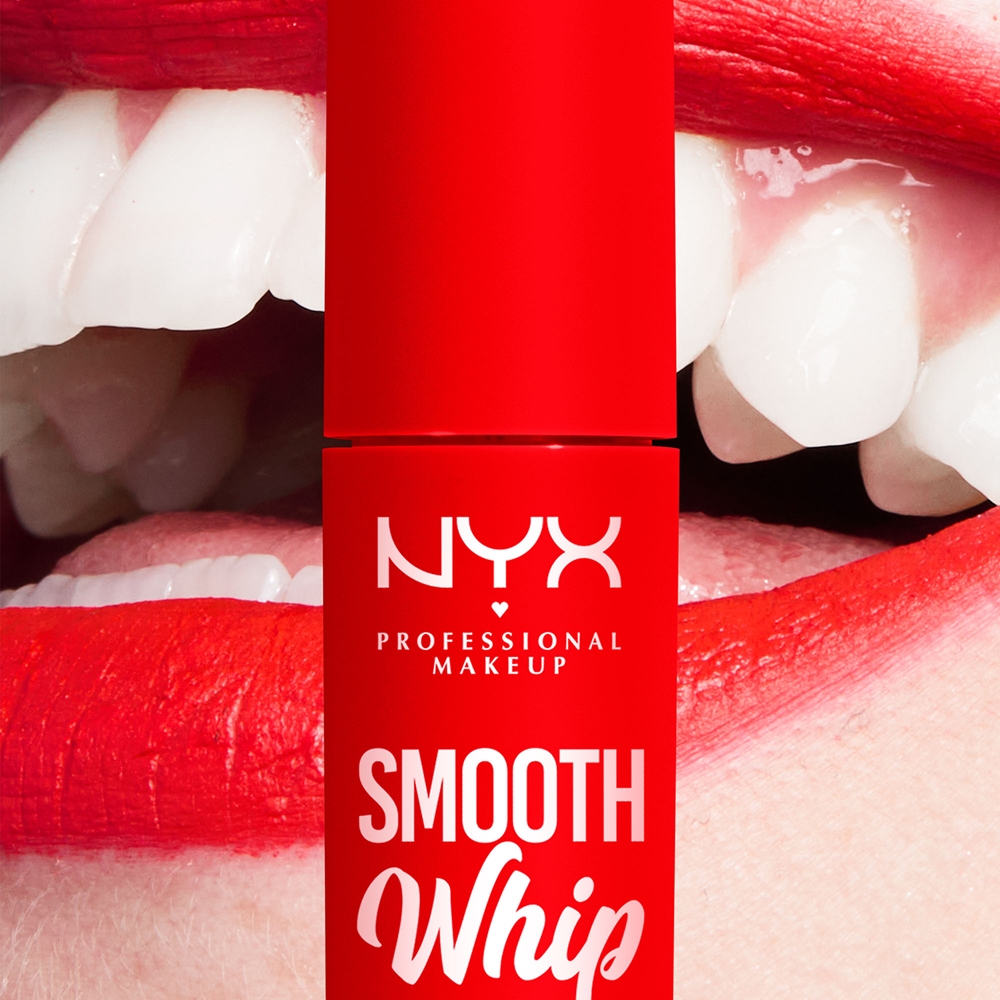 NYX Professional Makeup Smooth Whip Matte Lip Cream Velvet Lipstick ...