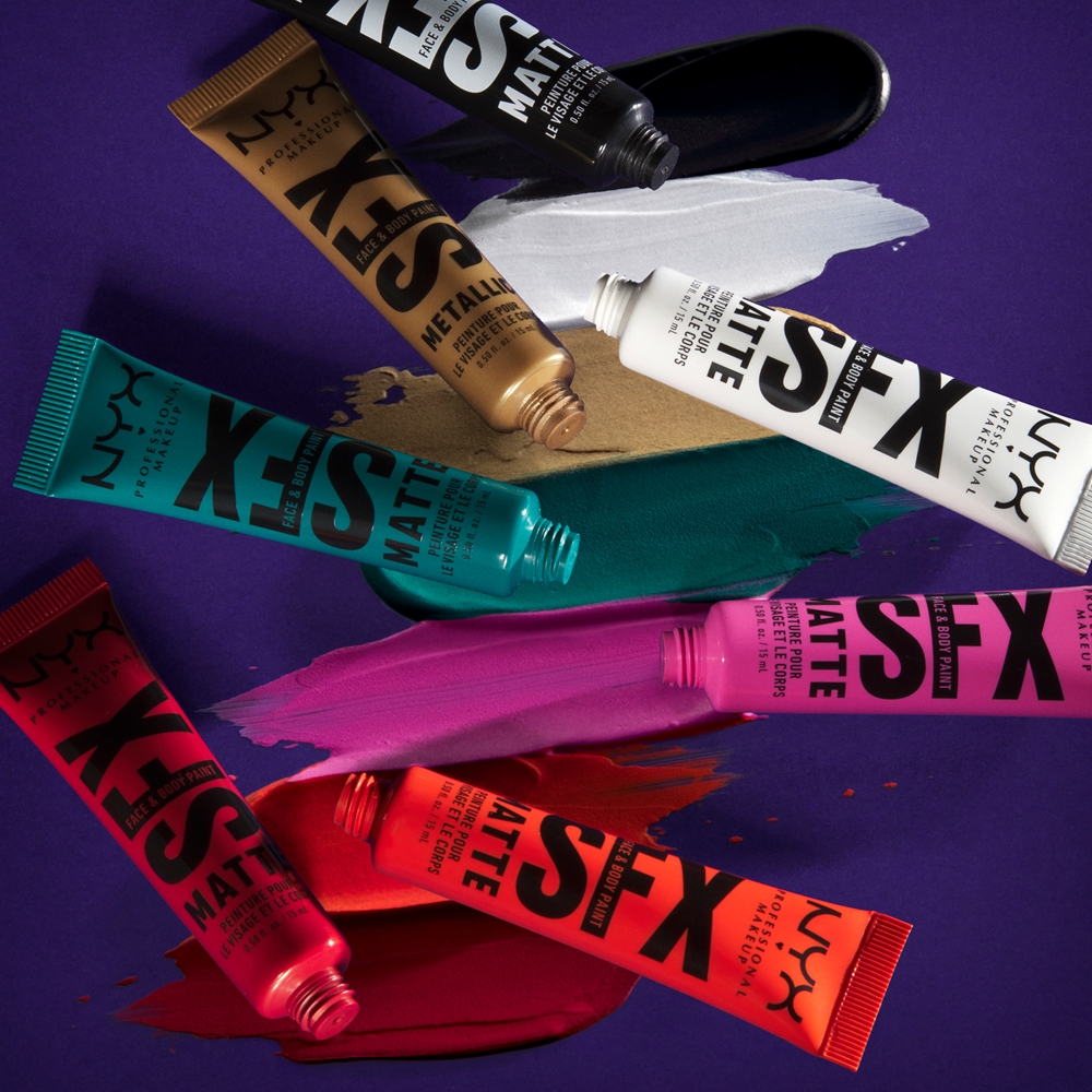 NYX Professional Makeup Halloween SFX Paints cream eyeshadows for face ...