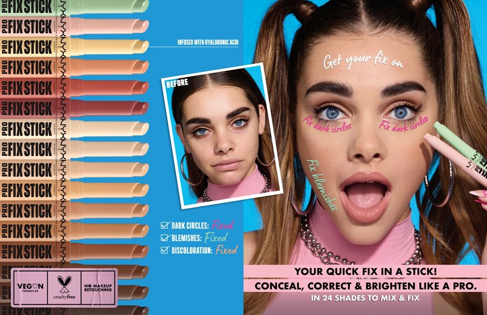 NYX Professional Makeup Pro Fix Stick Toni izlīdzinošs konsīleris ...