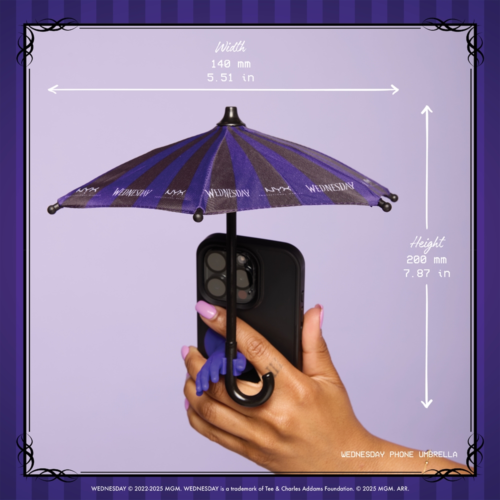 NYX Professional Makeup Wednesday Umbrella phone ring holder | notino.ie