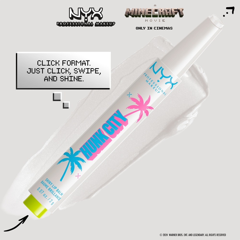 NYX Professional Makeup A Minecraft Movie lip balm | notino.co.uk