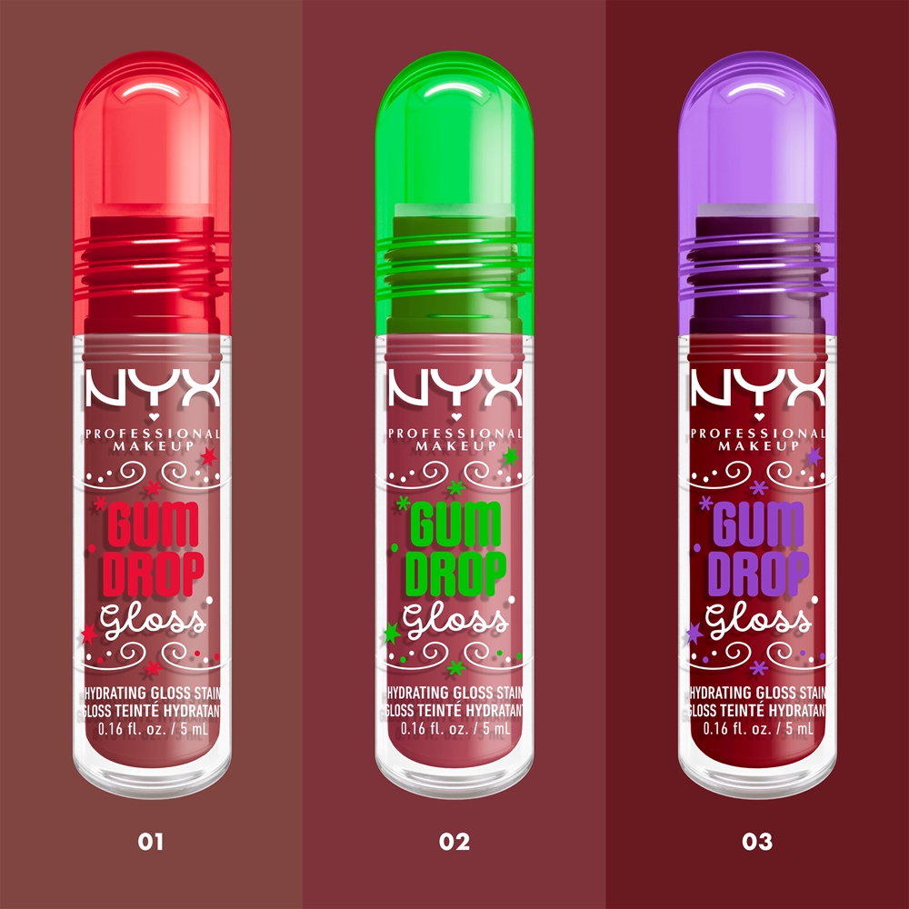 NYX Professional Makeup Gingerbaddie Land Gum Drop błyszczyk do ust