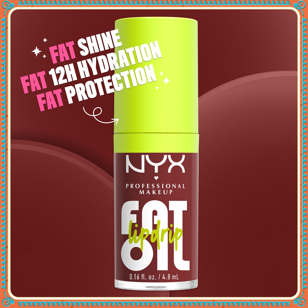 NYX Professional Makeup Gingerbaddie Land Fat Oil Lip Set | notino.ie