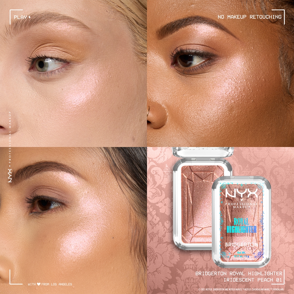 NYX Professional Makeup Bridgerton Royal Highlighter highlighter ...