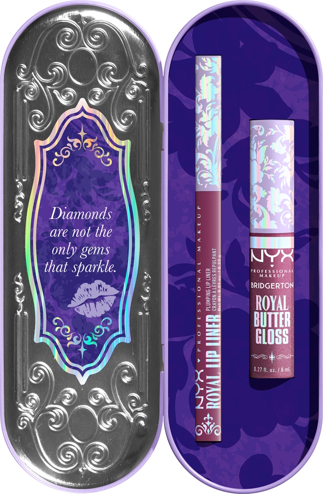 NYX Professional Makeup Bridgerton Royal Treasures set para labios ...