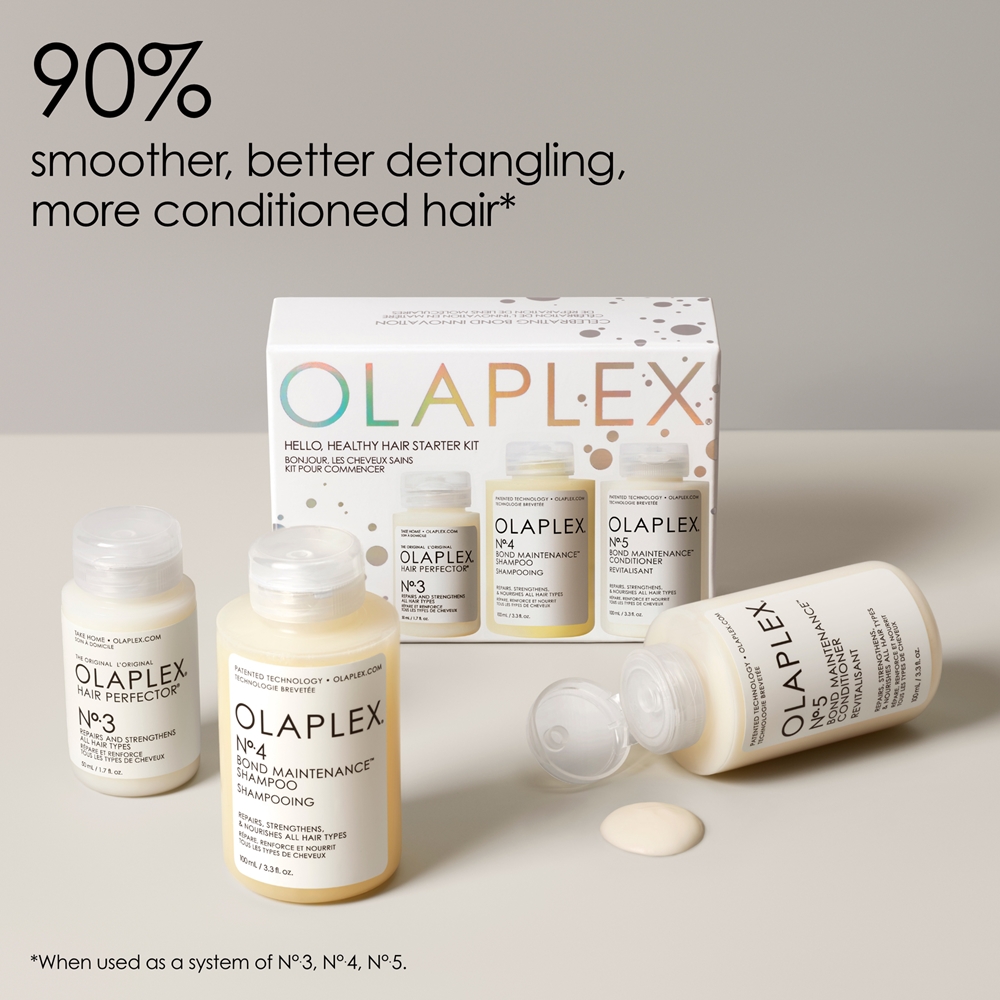 Olaplex Hello, Healthy Hair Starter Kit trójfazowa pielęgnacja ...