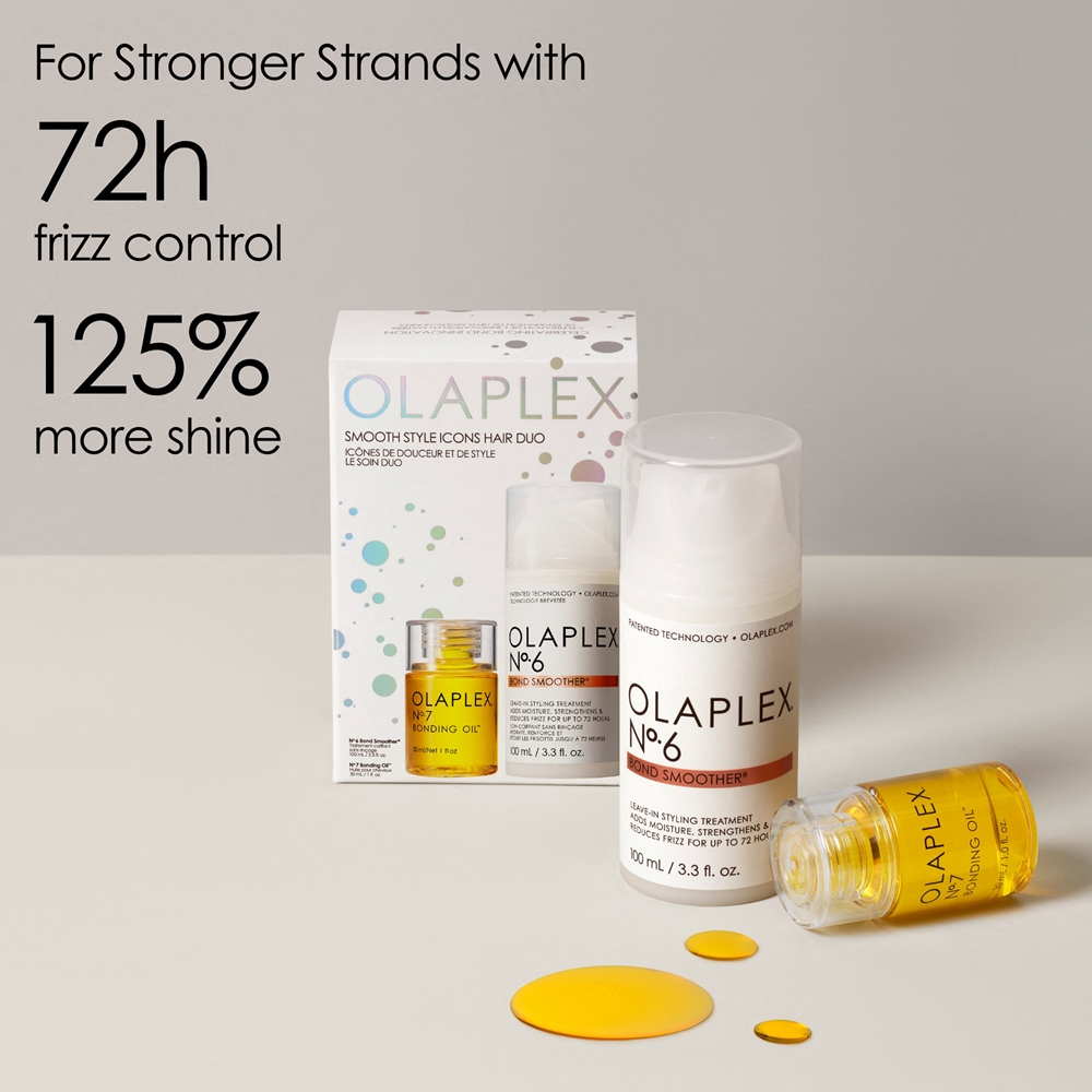 Olaplex Smooth Style Icons Hair Duo Haarstyling-Set für glatte Haare