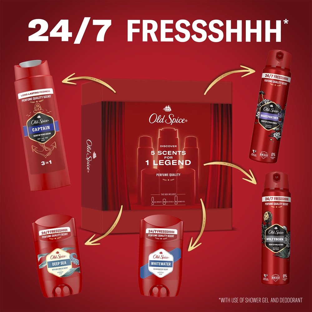Old Spice Discovery Box gift set for men | notino.co.uk