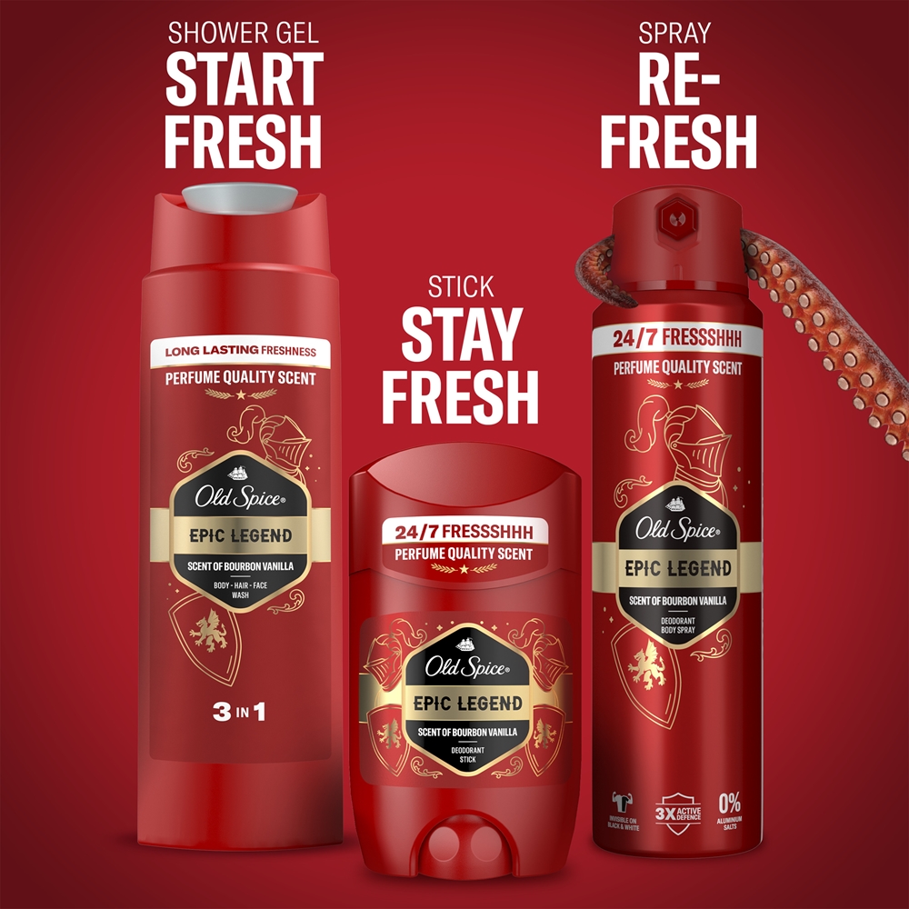 Old Spice Epic Legend Knight dárková sada pro muže | notino.cz