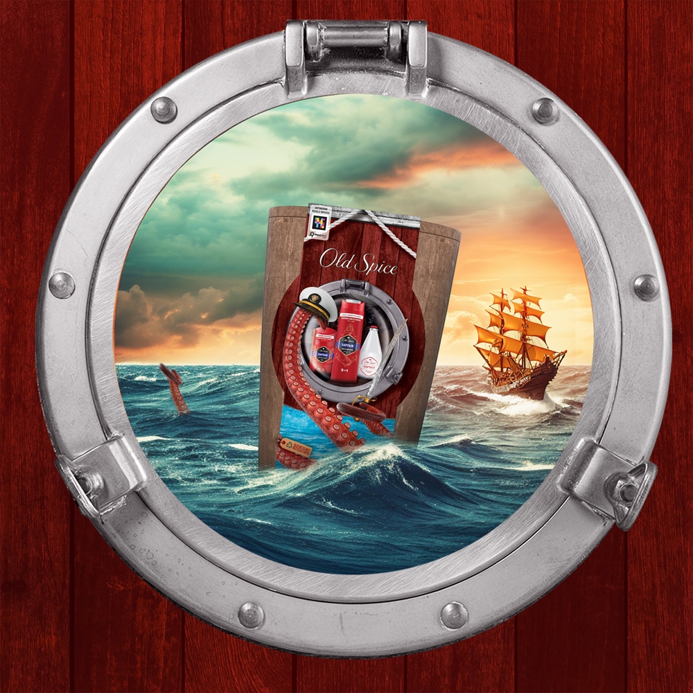 Old Spice Captain Barel coffret para homens | notino.pt
