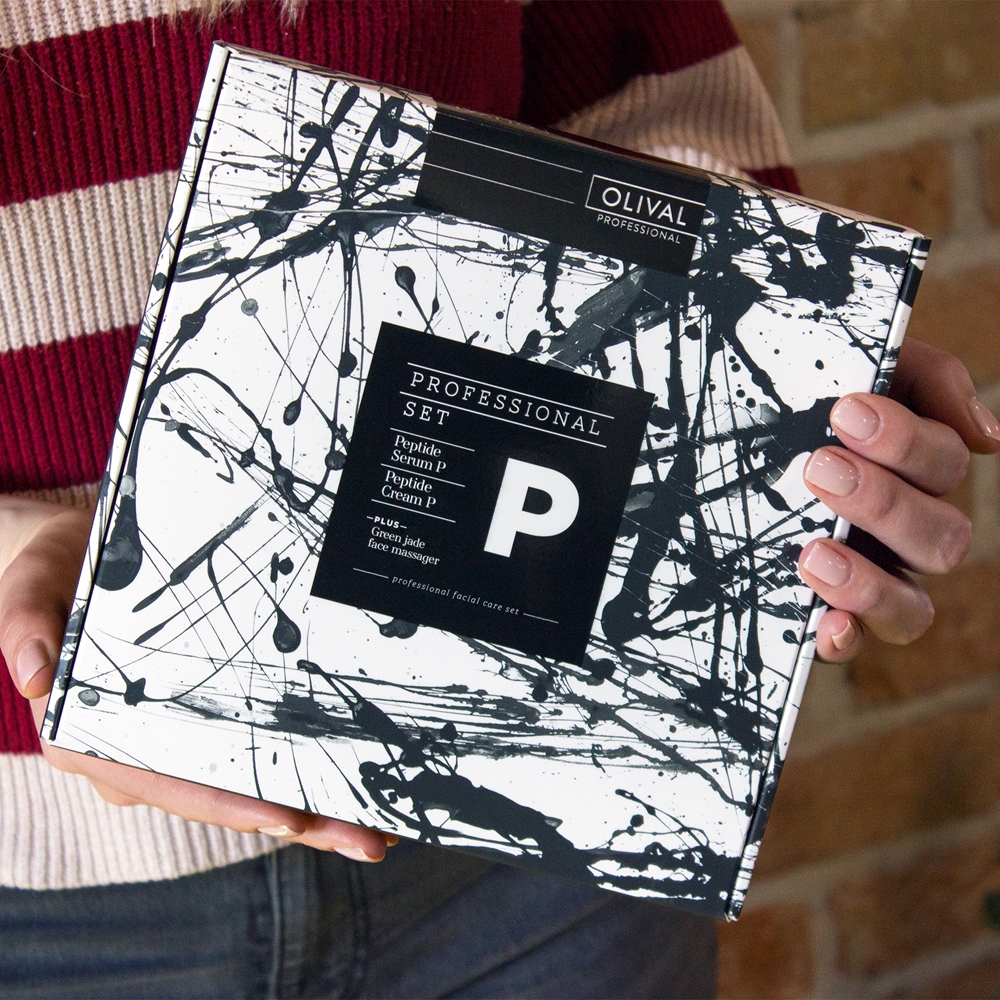 Olival Professional P Set für die Hautpflege gegen die Zeichen des ...